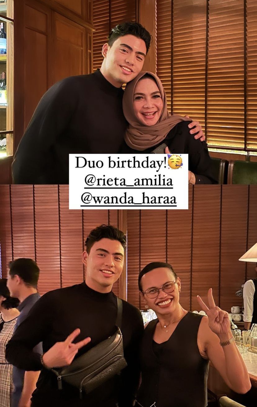 Mama Rieta dan Wanda Harra Rayakan Ulang Tahun Bersama