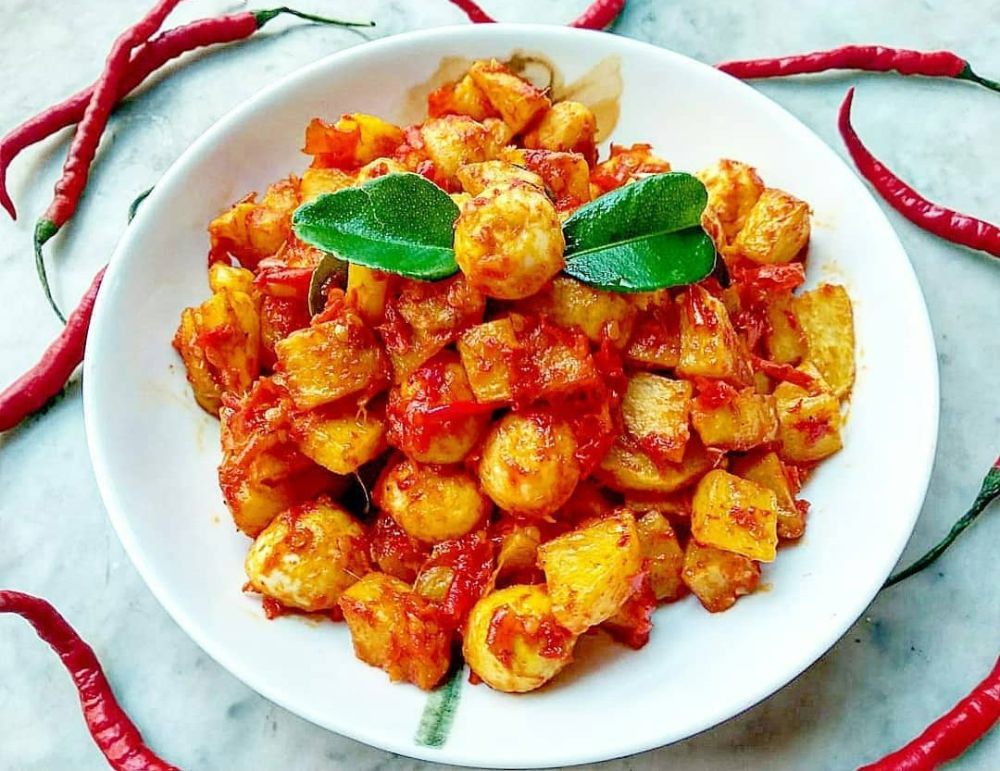 Resep Balado Kentang Telur Puyuh untuk Menu Makan Siangmu