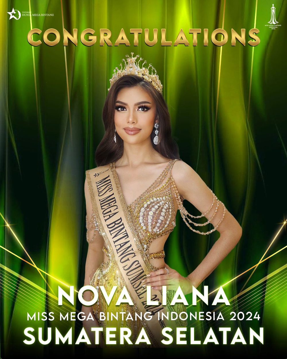 50 Potret Finalis Miss Mega Bintang Indonesia 2024