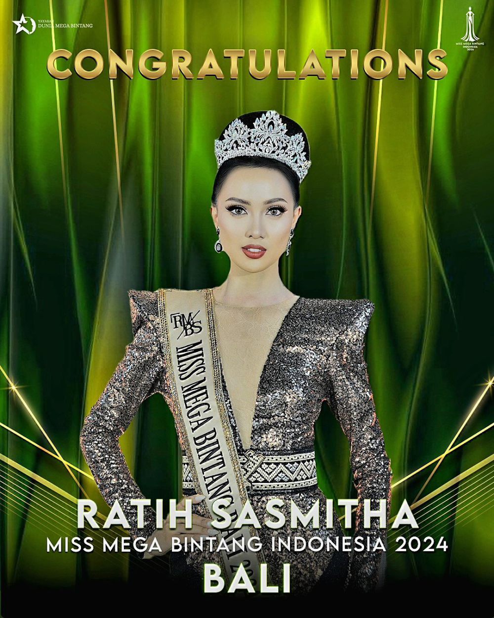 50 Potret Finalis Miss Mega Bintang Indonesia 2024