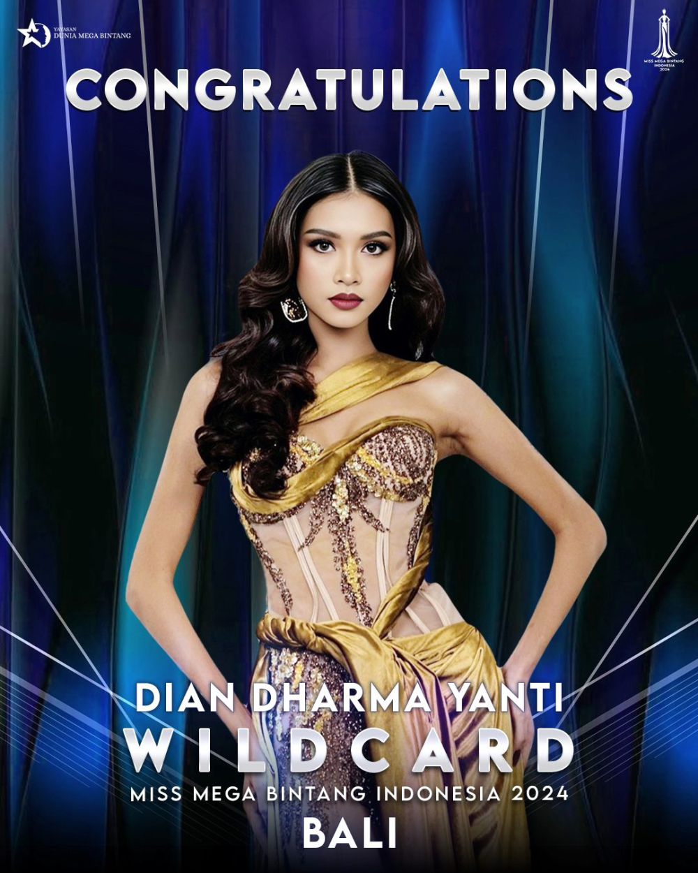 50 Potret Finalis Miss Mega Bintang Indonesia 2024
