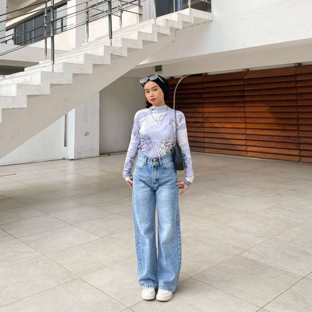 20 Inspirasi Style Y2K Hijab ala Nola Clara yang Stylish