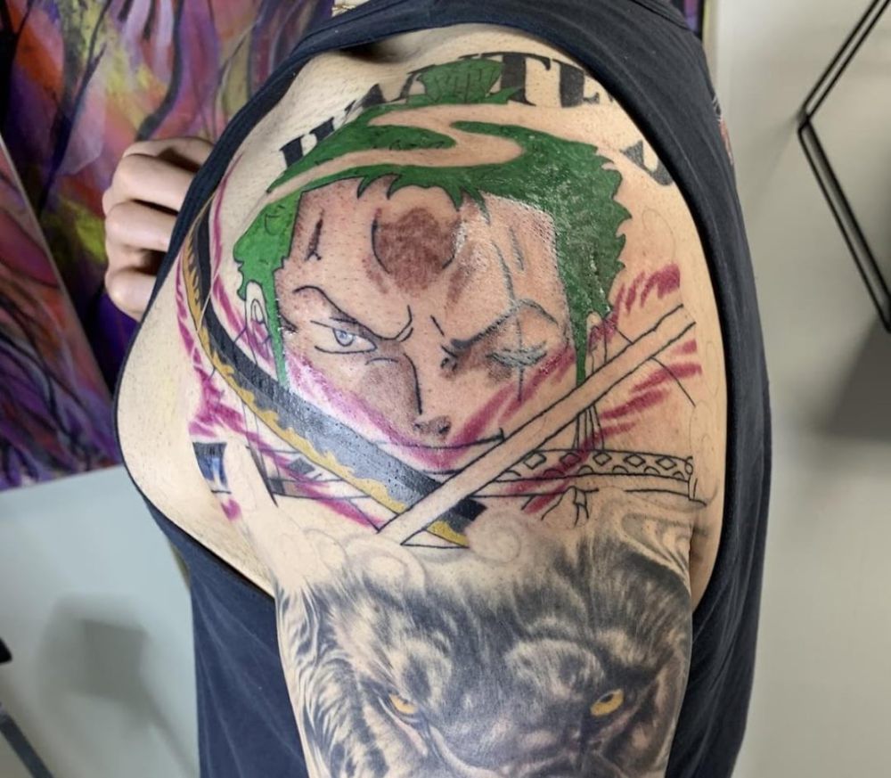 Tato Gambar Roronoa Zoro