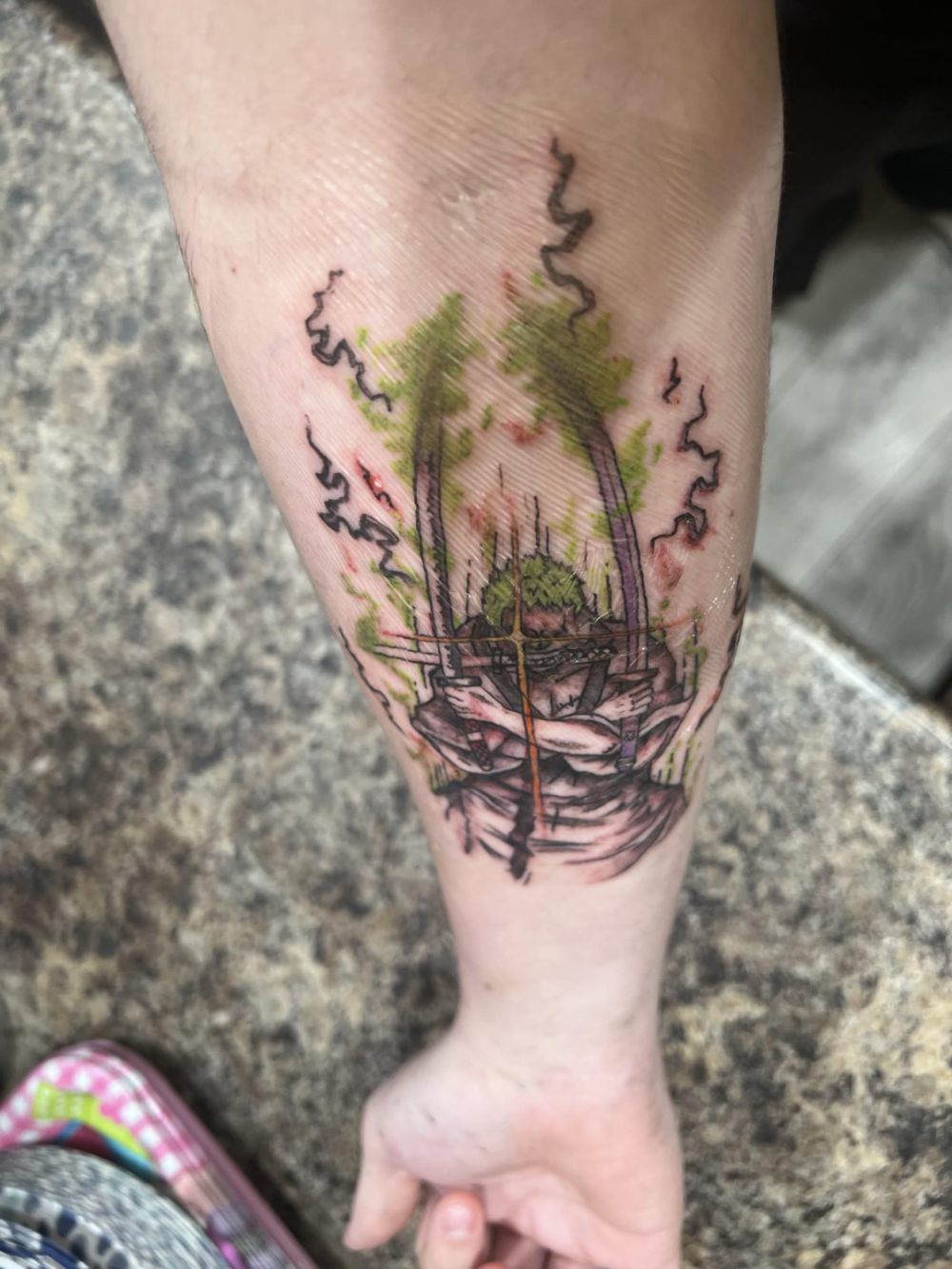 Tato Gambar Roronoa Zoro