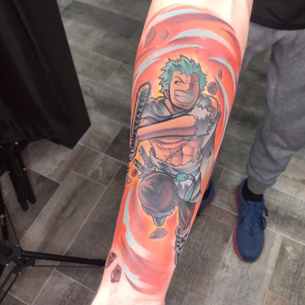 Tato Gambar Roronoa Zoro