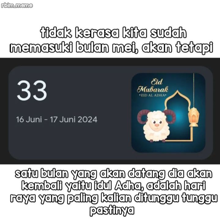 8 Meme Ragam Kisah Mei, Banyak Tanggal Merah buat Liburan