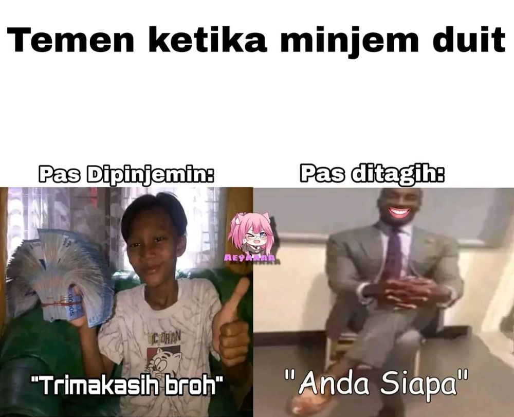 7 Meme Nagih Utang, Kenapa Malah Galakan Orang yang Pinjam?