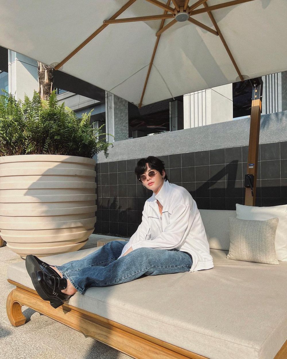 8 Mix and Match Daily Outfit ala Nut Supanut, Minimalis!