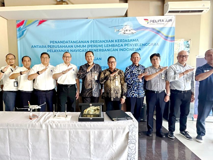 AirNav Resmi Layani Navigasi Penerbangan Bandara Pondok Cabe