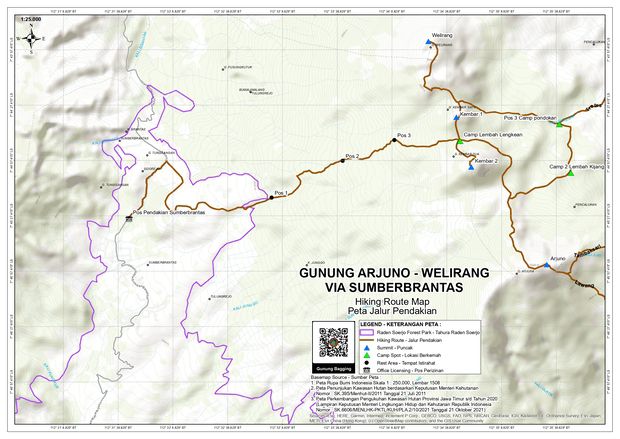 Sudah Dibuka, Ini 4 Jalur Pendakian Resmi Gunung Arjuno