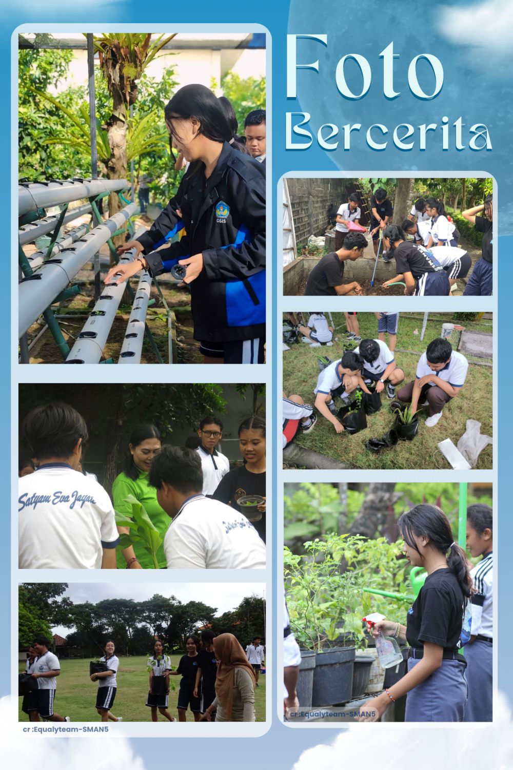 [MADING] Cerita dan Cita Sekolah untuk Lingkungan Hijau