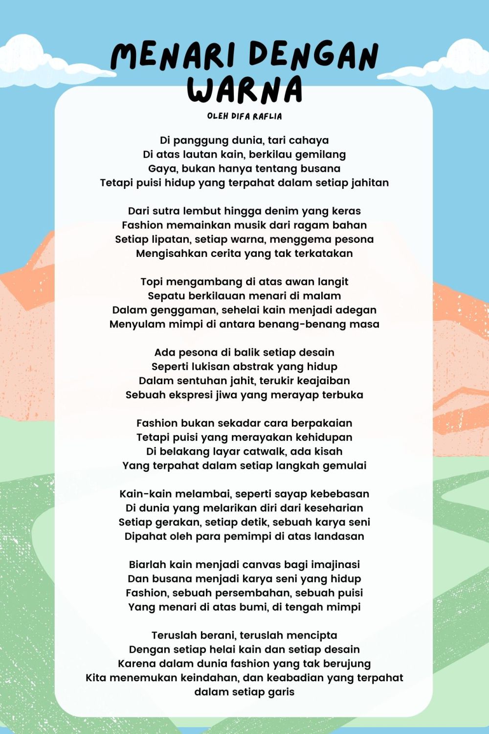 [MADING] Fashion Bekas, Gaya Baru