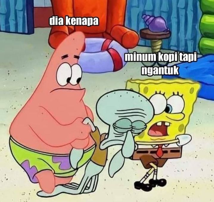 7 Meme Efek Samping Ngopi yang Malah Bikin Tambah Ngantuk