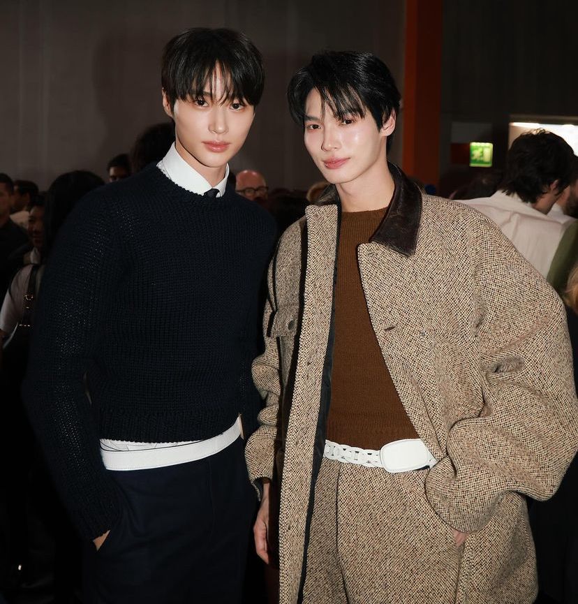 Win Metawin pada Milan Fashion Week, Ketemu Byeon Woo Seok