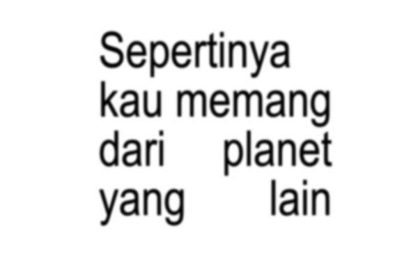 ⁠Cara Bikin Tulisan Buram Ala Brat Generator yang Viral di X