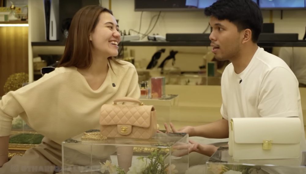 Seserahan Thariq Halilintar dan Aaliyah Massaid