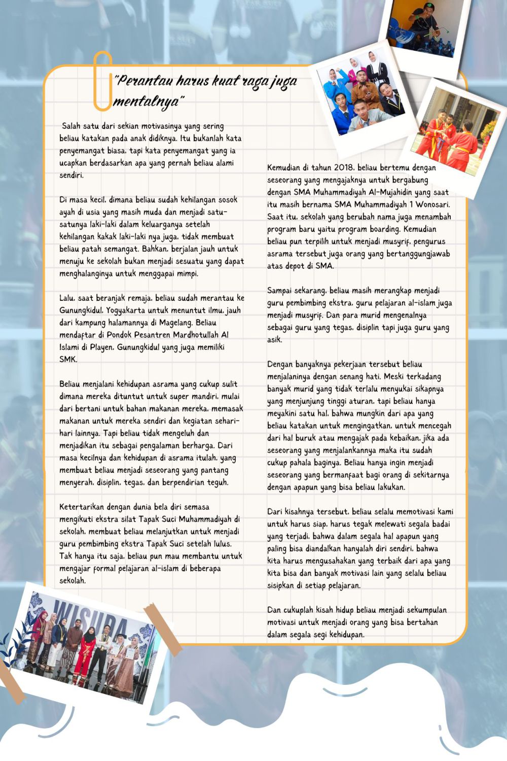 [MADING] Ceritamu Pengalamanmu!