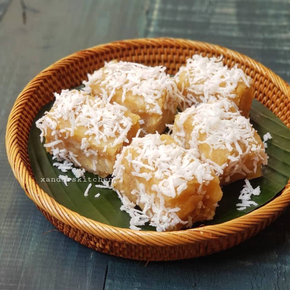 Resep Kue Getuk Singkong Gula Merah, Jajanan Tradisional