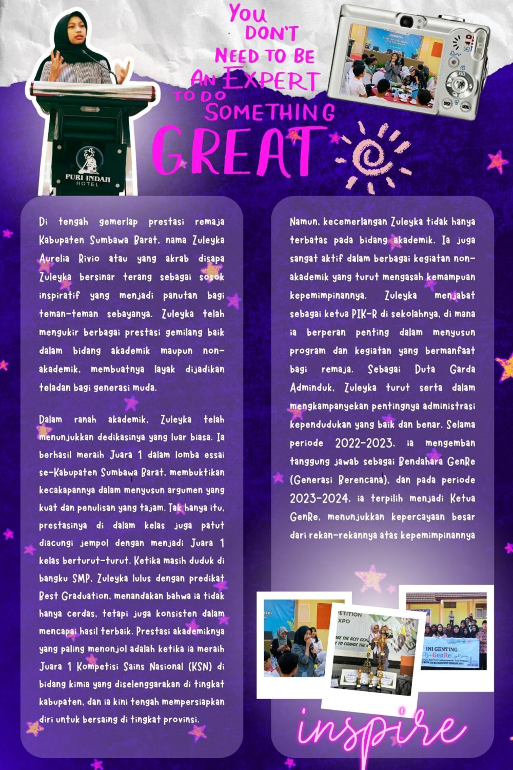 [MADING] Masa Depan di Tangan Kita: Generasi Pilar Perubahan