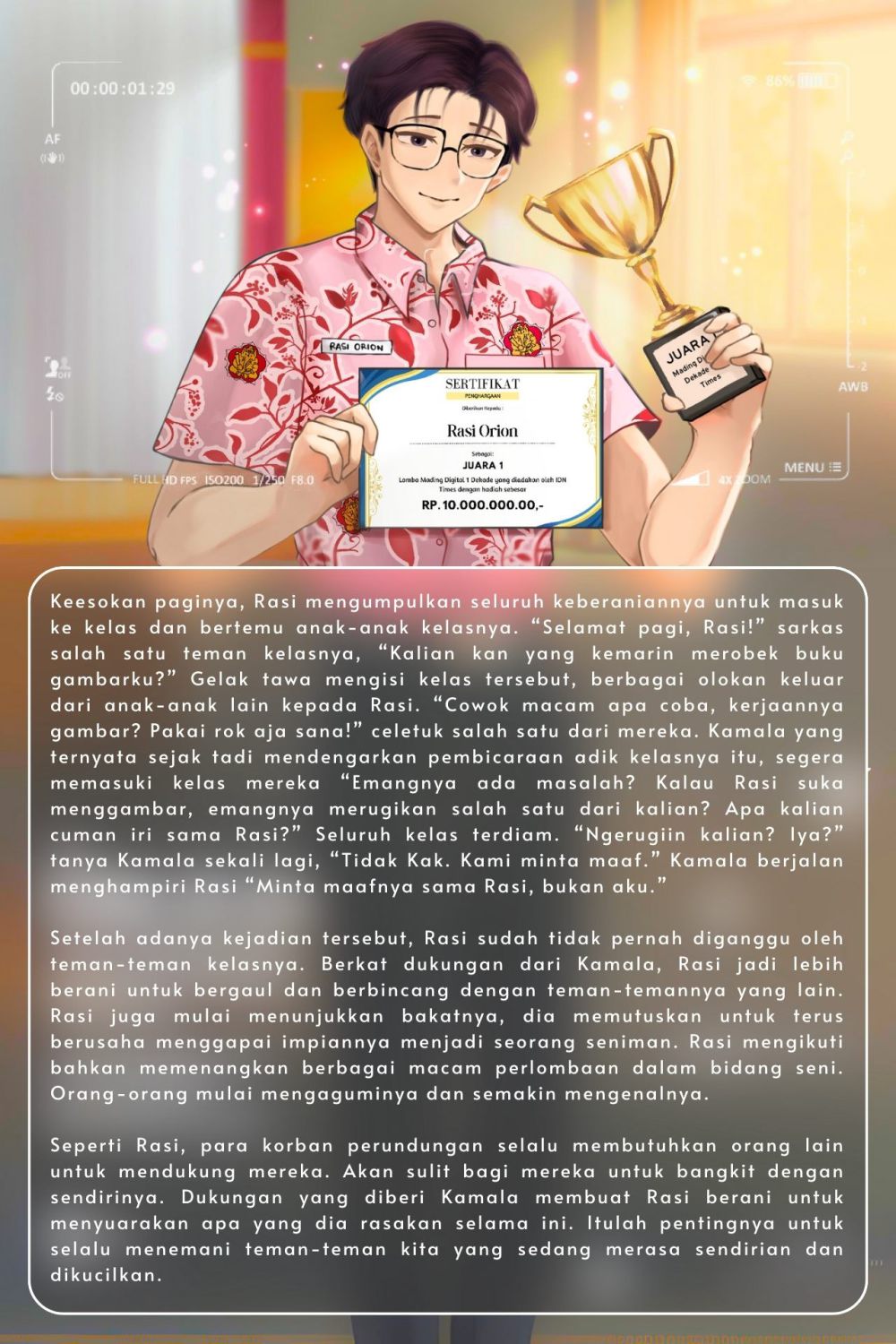 [MADING] Take a Stand, Lend a Hand: Stop Bullying!