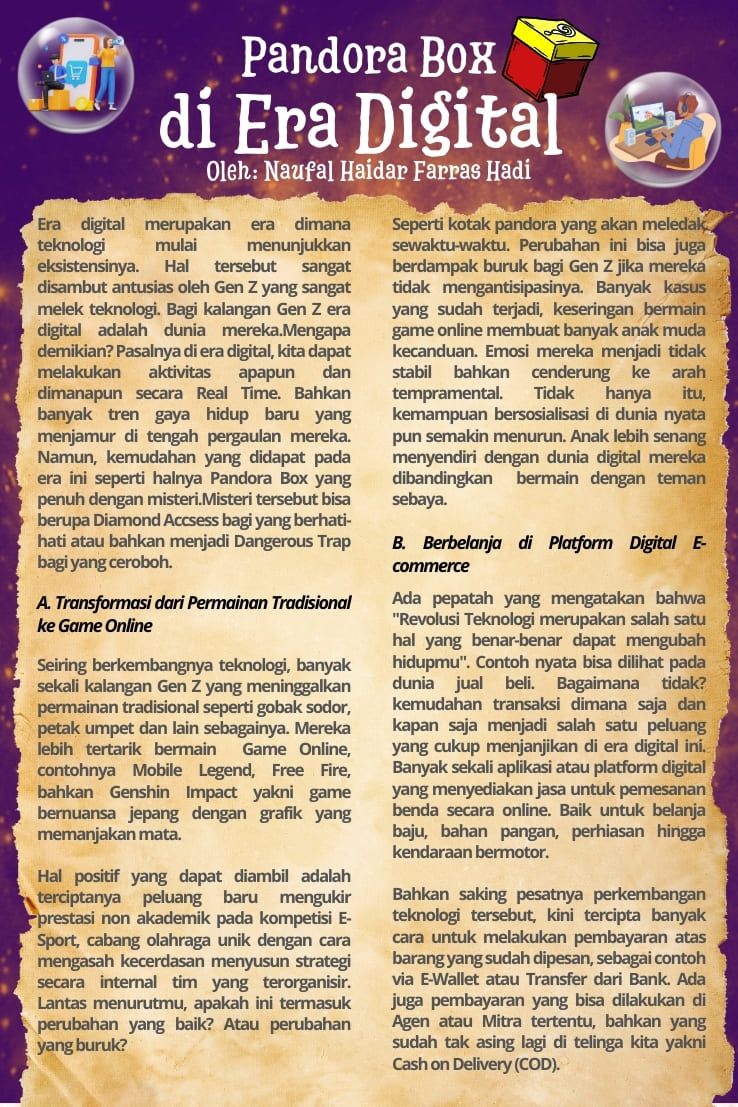 [MADING] Pandora Box di Era Digital | IDN Times