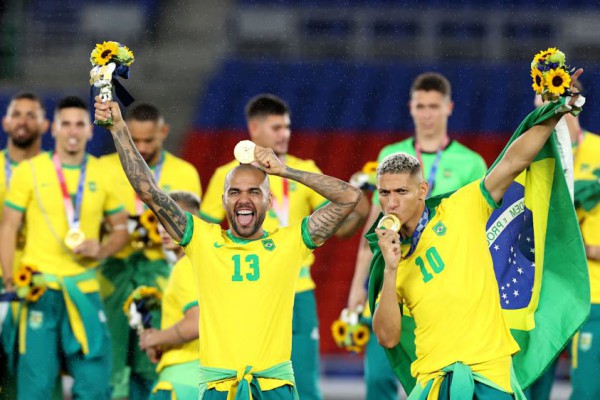 Peraih Emas Olimpiade Cabor Sepak Bola 5 Edisi Terakhir