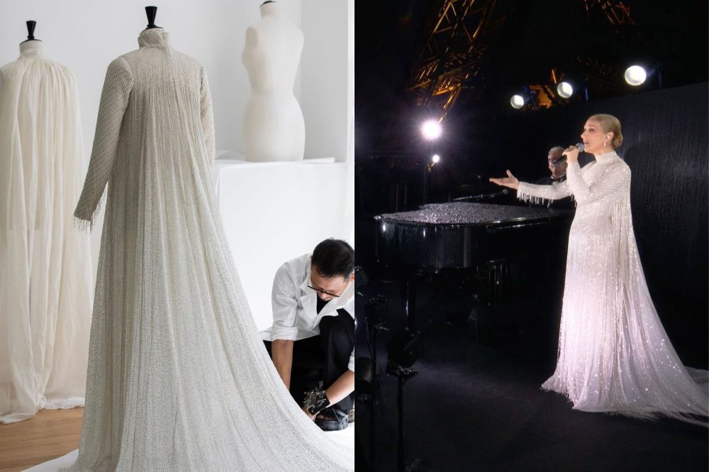 Celine Dion Hiasi Olimpide Paris 2024 dengan Gaun Dior