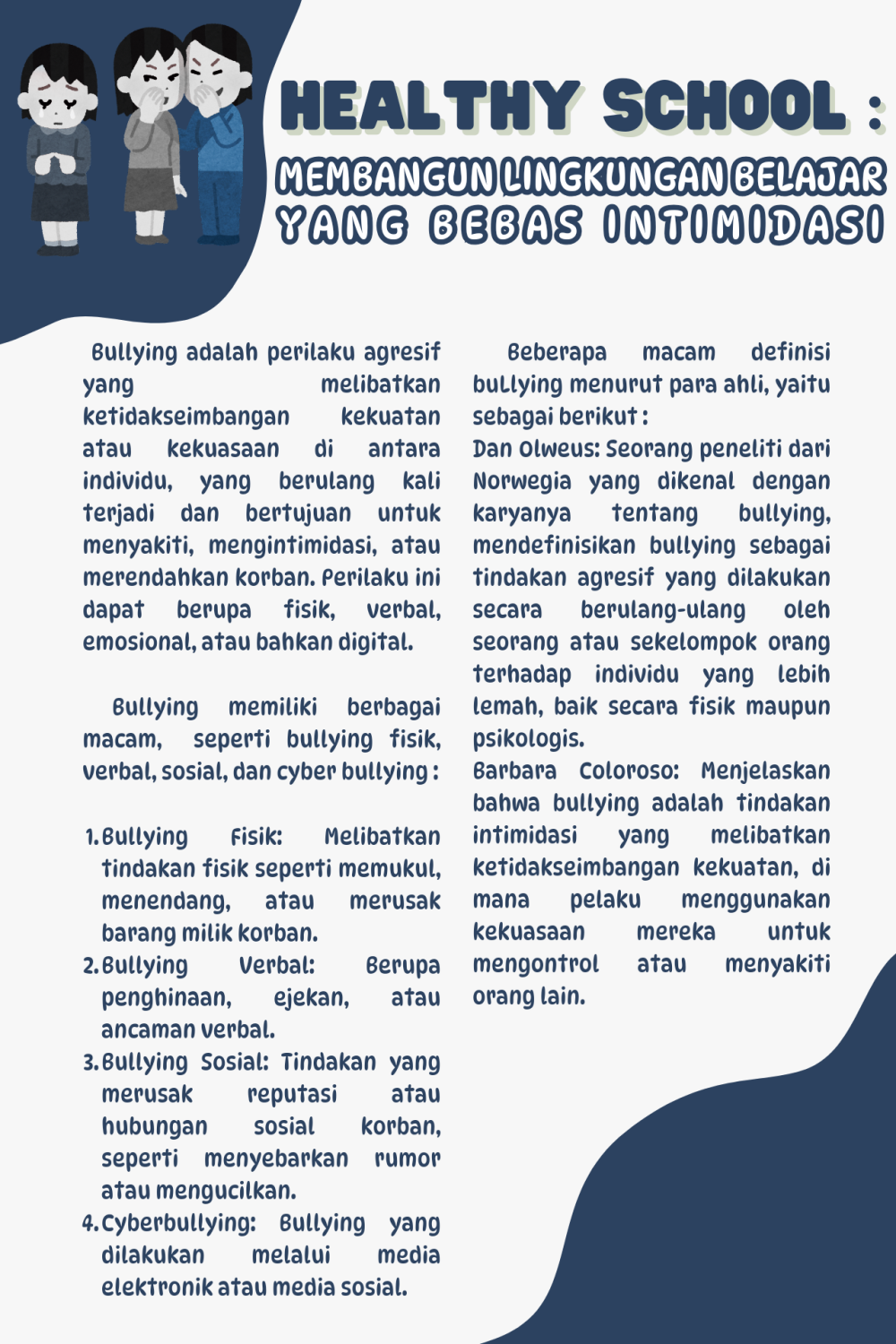 [MADING] Healthy School: Bangun Lingkungan Bebas Intimidasi