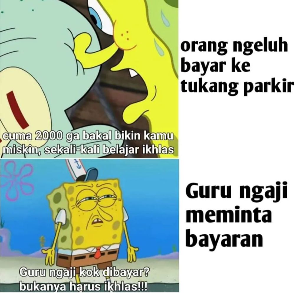 7 Meme Tukang Parkir Liar yang Meresahkan