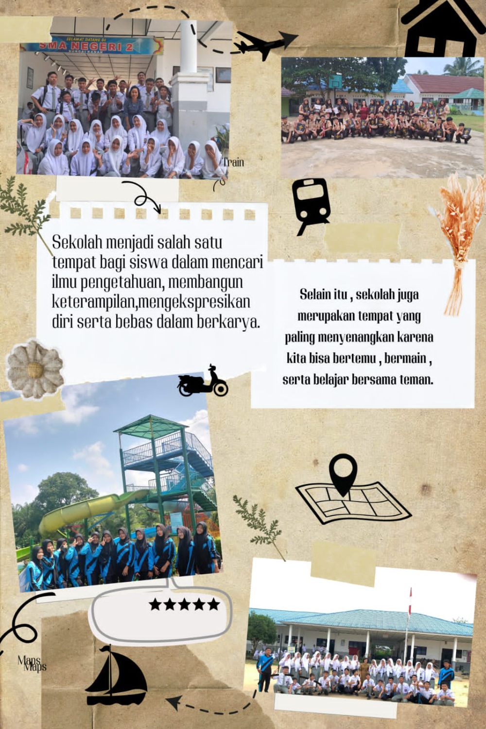 [MADING] Sekolahku Menuju Generasi Emas, Masa Depan Cerah | IDN Times