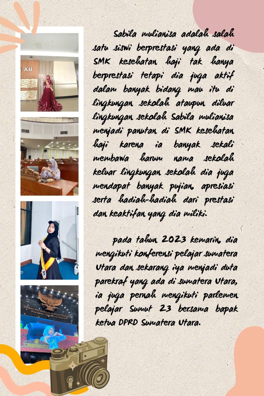 [MADING] Cerita dan Tujuan Masa Depan di SMK Kesehatan Haji