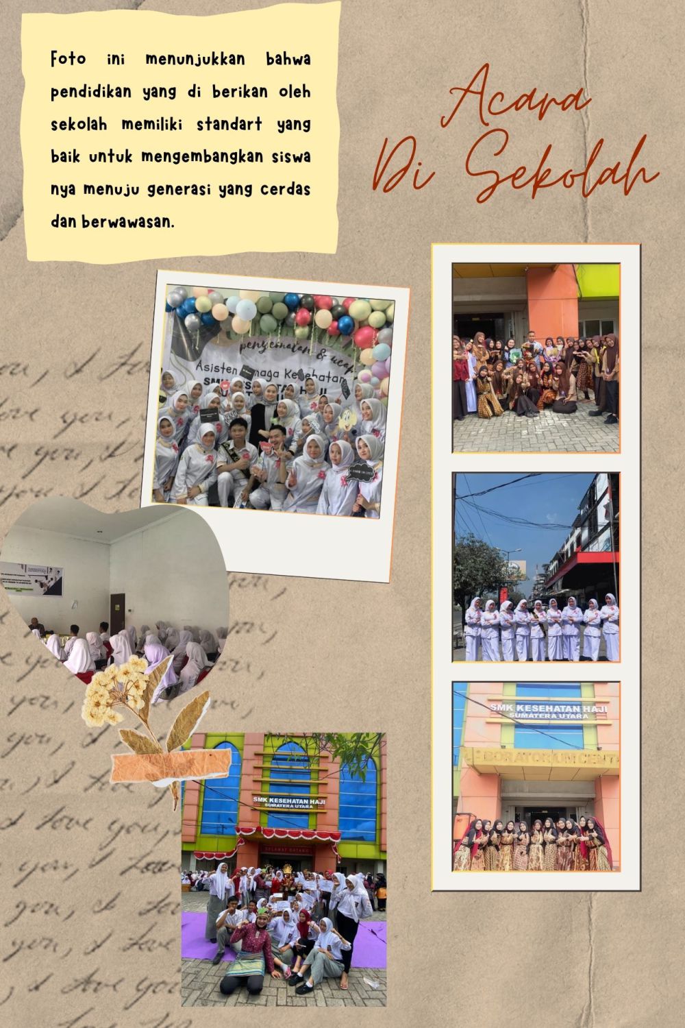 [MADING] Cerita dan Tujuan Masa Depan di SMK Kesehatan Haji