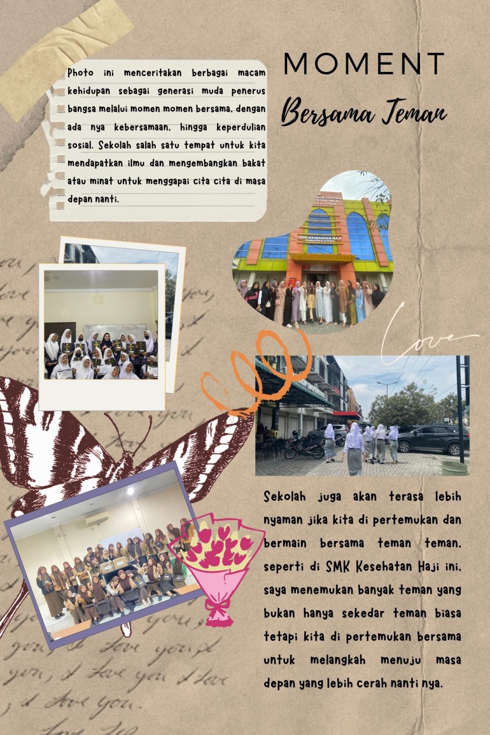 [MADING] Cerita dan Tujuan Masa Depan di SMK Kesehatan Haji