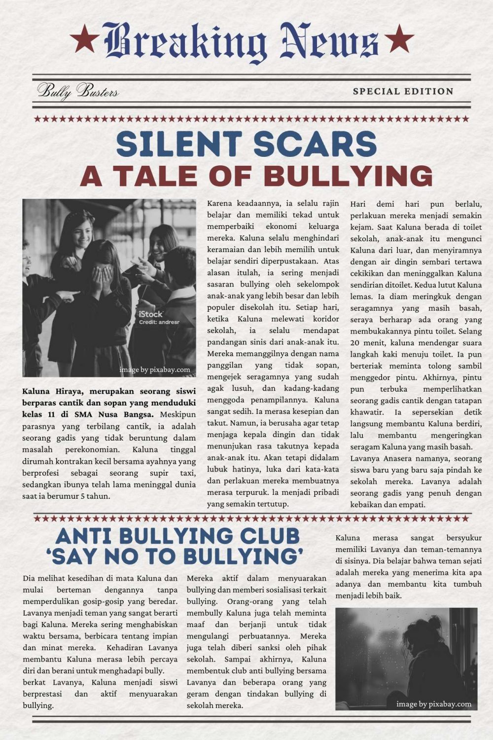 [MADING] Mari Ciptakan Lingkungan Belajar Inklusif dan Aman