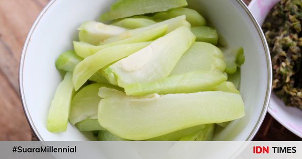 Resep Labu Siam Kukus dan Sambal Goreng untuk Lalapan