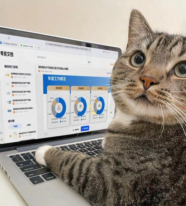 9 Foto Lucu Kucing Mujair Produktif, Gak Cuma Rebahan