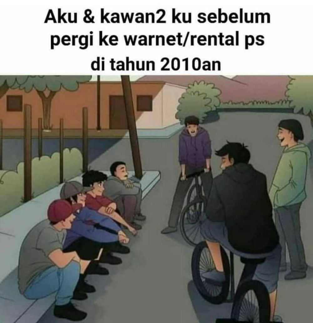 7 Meme Kangen Kehidupan Masa Lalu, Minta Uang ke Helikopter