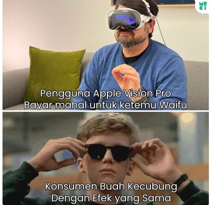 7 Meme Kacamata VR yang Pernah Berjaya