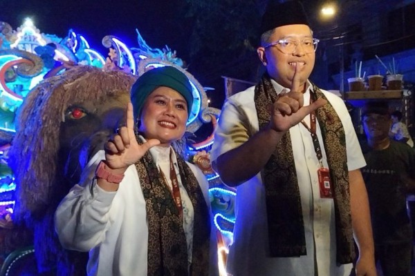 Luluk dan Lukman Jadi Pendaftar Pilgub Jatim Terakhir