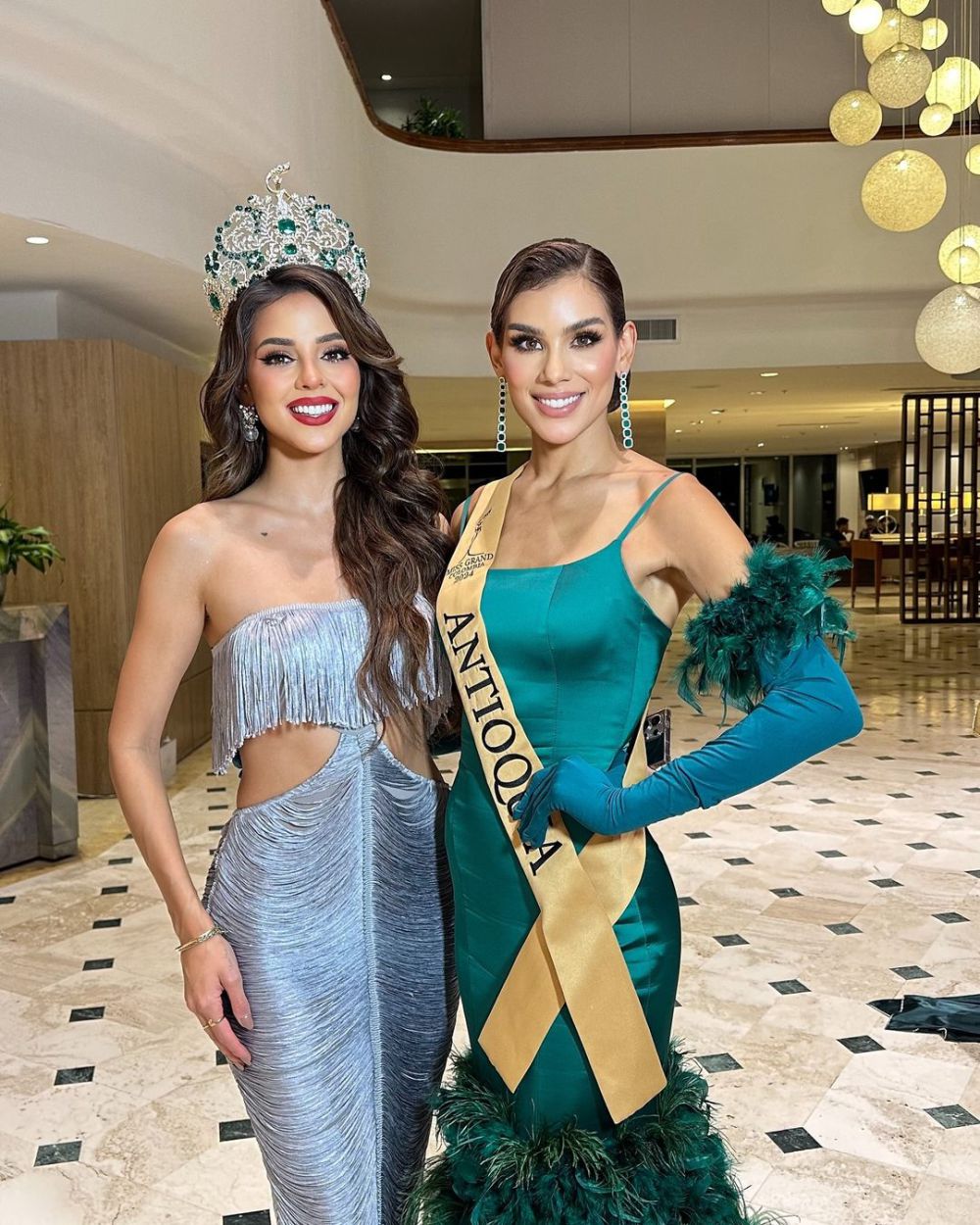 Potret Miss Grand Kolombia 2024 Dennise Cuadrado, Gorgeous!