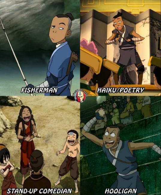 8 Meme Sokka dari Avatar: The Last Airbender
