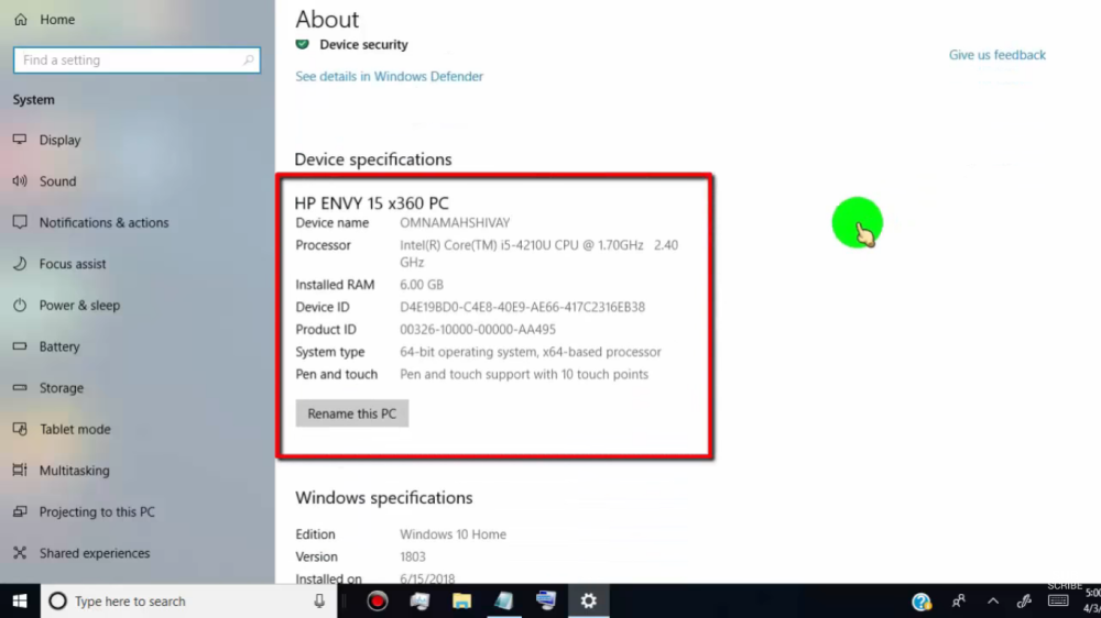 Cara Cek Kecepatan, Tipe, Merek, Ukuran RAM di OS Windows 10