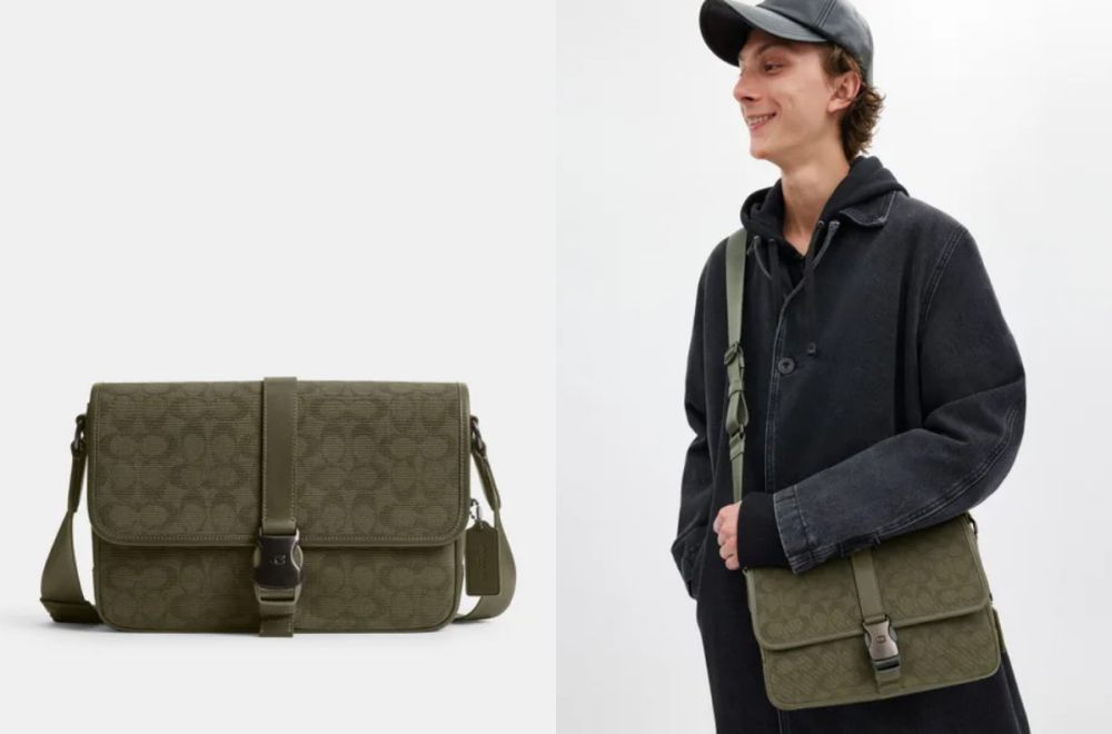 9 Pilihan Tas Pria dari Coach, Stylish Buat ke Kantor!
