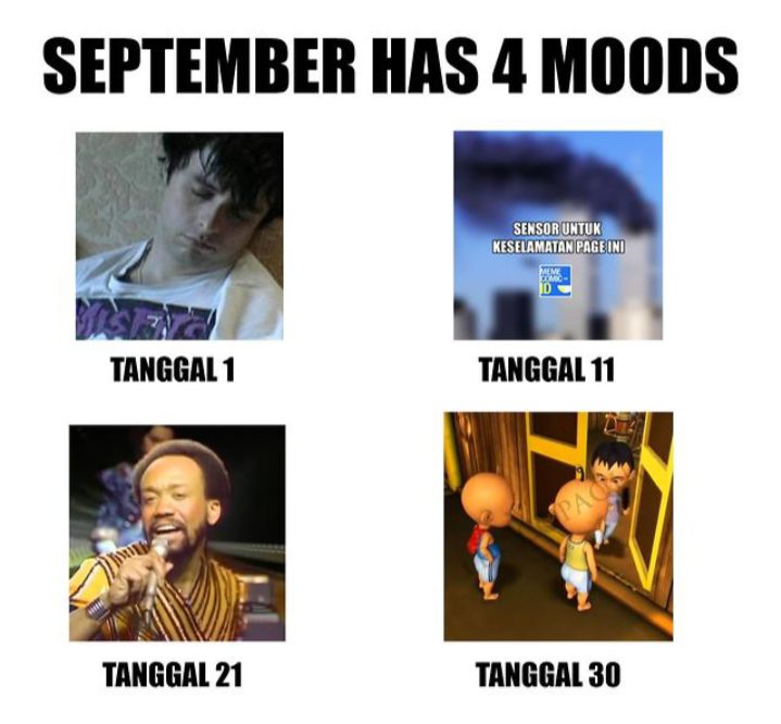 7 Meme September yang Penuh Aksi Bersejarah