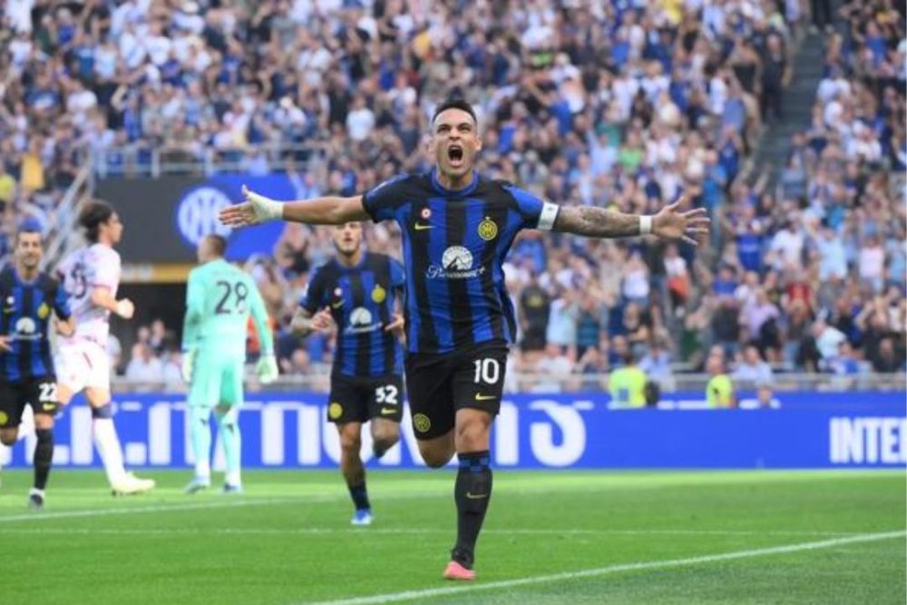 Bobol Gawang Roma, Martinez Samai Torehan Legenda Inter