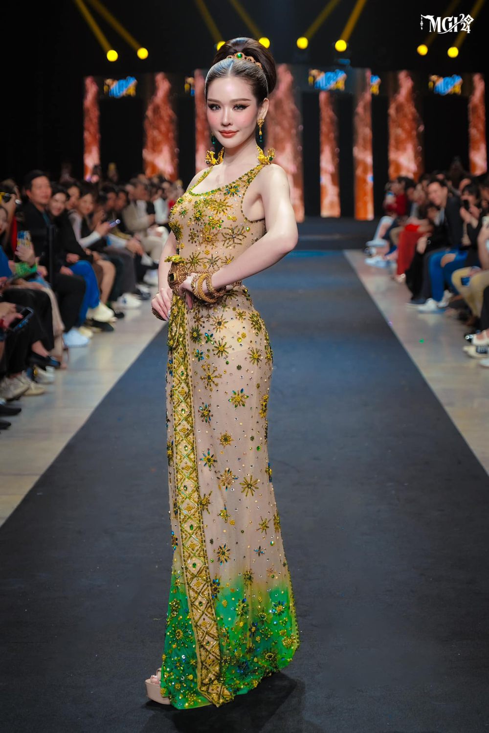 18 Gaun Malam Wakil Asia di Miss Grand International 2024
