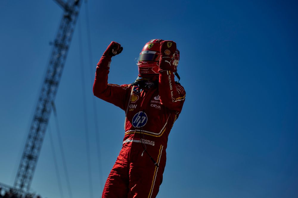 Ferrari Ulang Memori Manis usai Finis 1-2 di Amerika Serikat