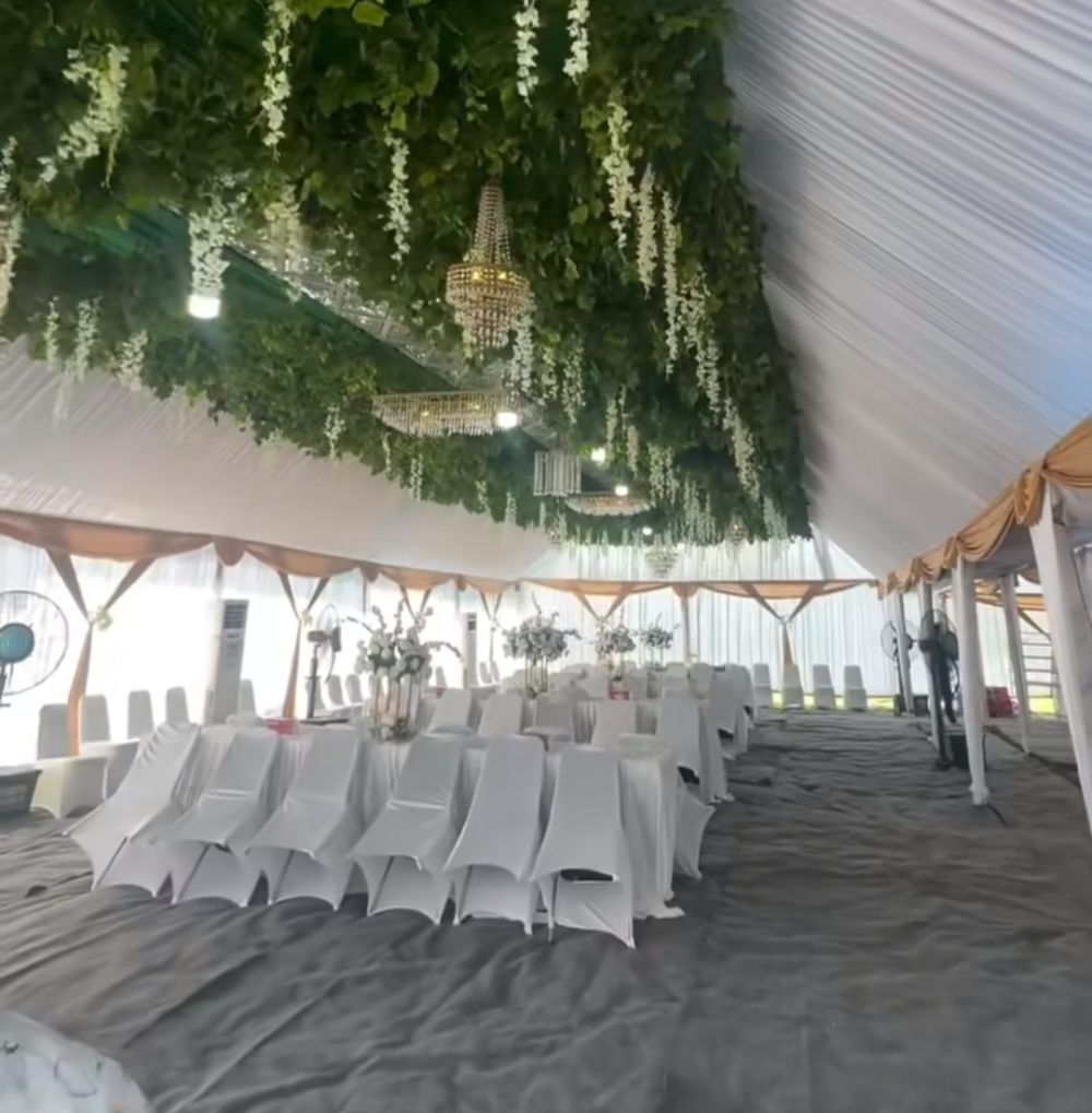 7 Dekorasi Akad Nikah Nia LIDA, Paduan Adat dan Modern