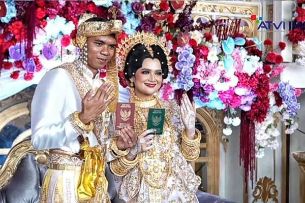 7 Dekorasi Akad Nikah Nia LIDA, Paduan Adat dan Modern