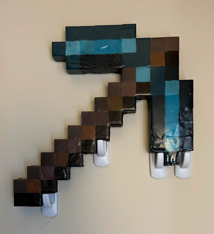 9 Karya Buatan Tangan Bertema Senjata Minecraft